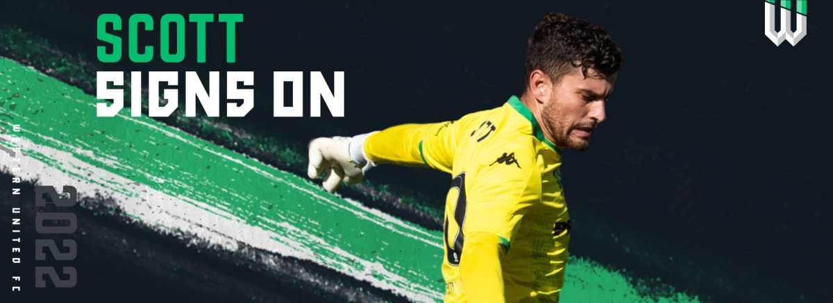 Western United signs Ryan Scott for two more years - Western United