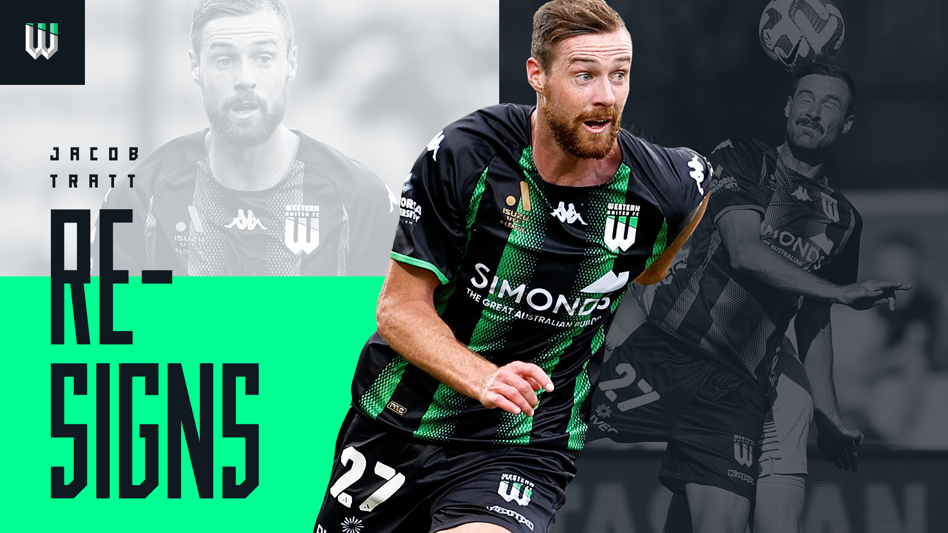 Jacob Tratt inks one-year extension at Western United