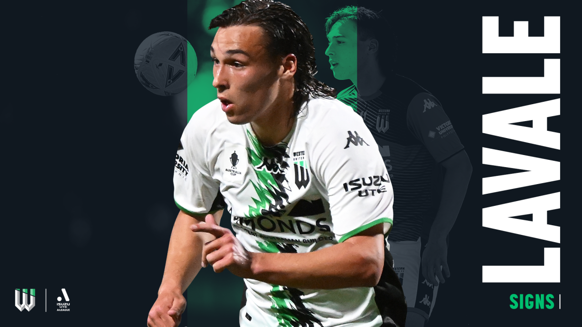 Oliver Lavale goes from fan to pro footballer at Western United