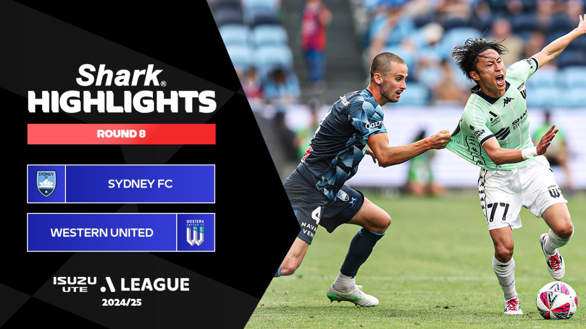 Sydney FC v Western United FC – Shark Highlights | Isuzu UTE A-League 2024-25 | Round 08 | A ...