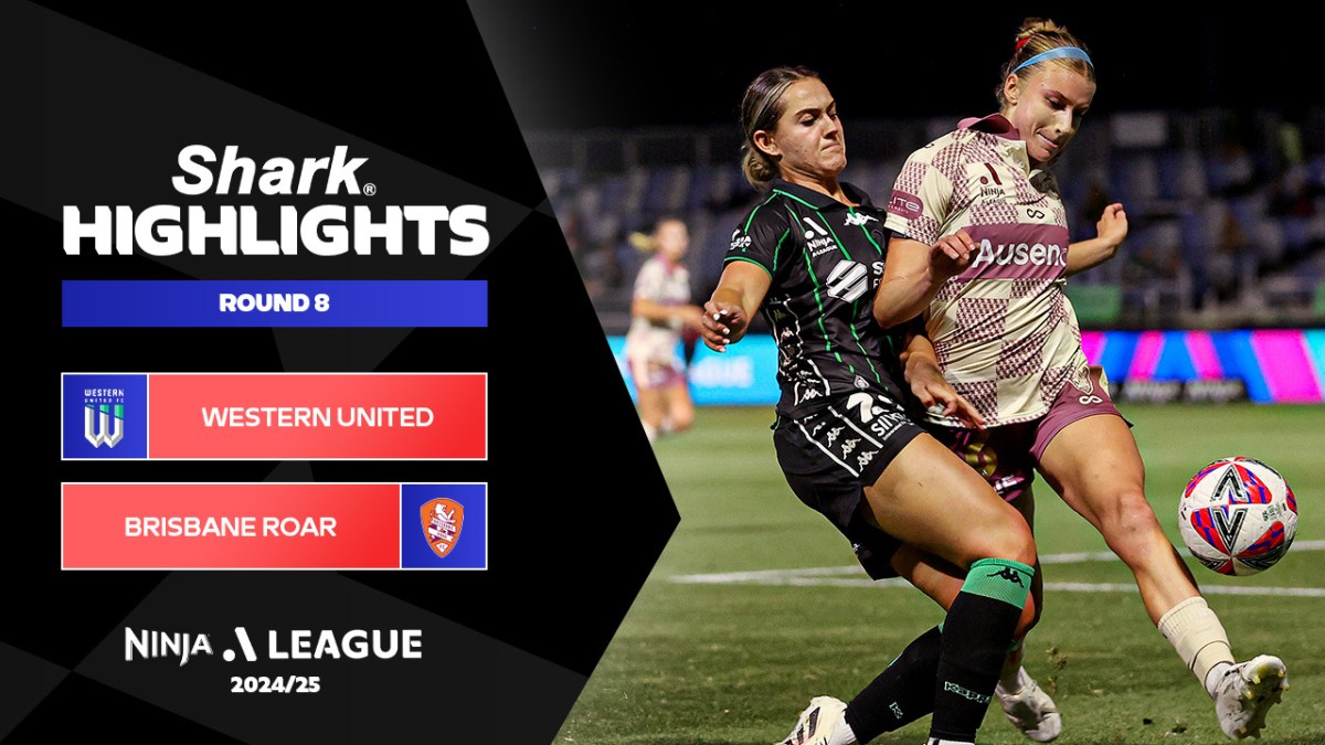 Western United FC v Brisbane Roar FC – Shark Highlights | Ninja A-League 2024-25 | Round 08 | A ...