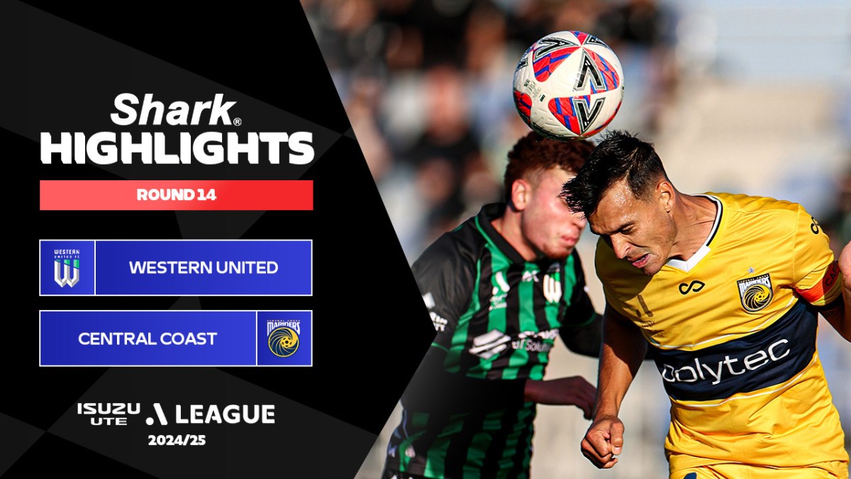 Western United v Central Coast Mariners – Shark Highlights | Isuzu UTE A-League 2024-25 | Round ...