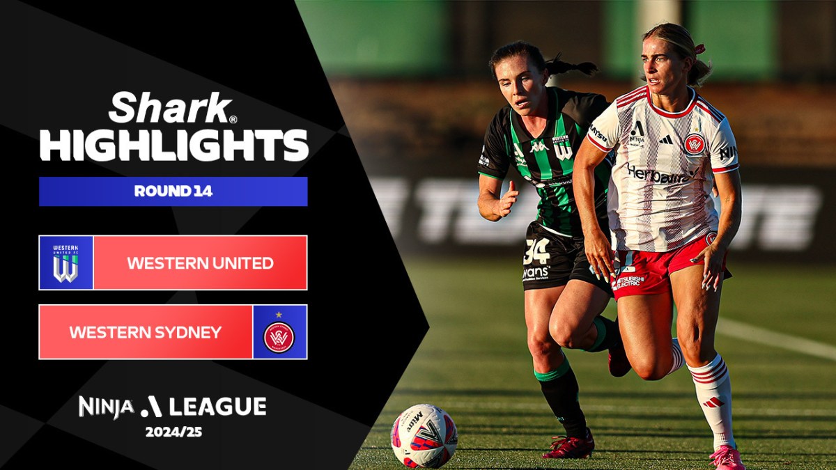 Western United v Western Sydney Wanderers – Shark Highlights | Ninja A-League 2024-25 | Round 14 ...