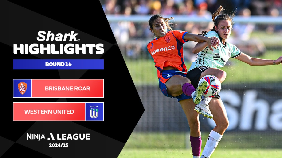 Brisbane Roar v Western United – Shark Highlights | Ninja A-League 2024-25 | Round 16 | A-League ...