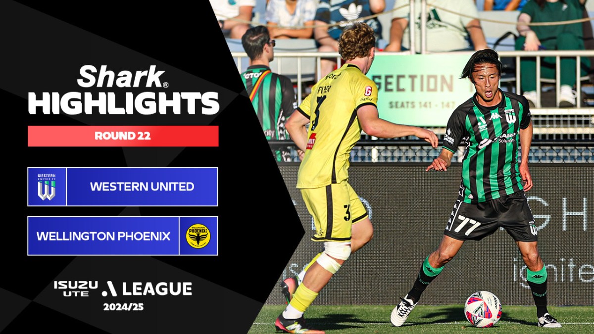 Western United FC v Wellington Phoenix – Shark Highlights | Isuzu UTE A ...