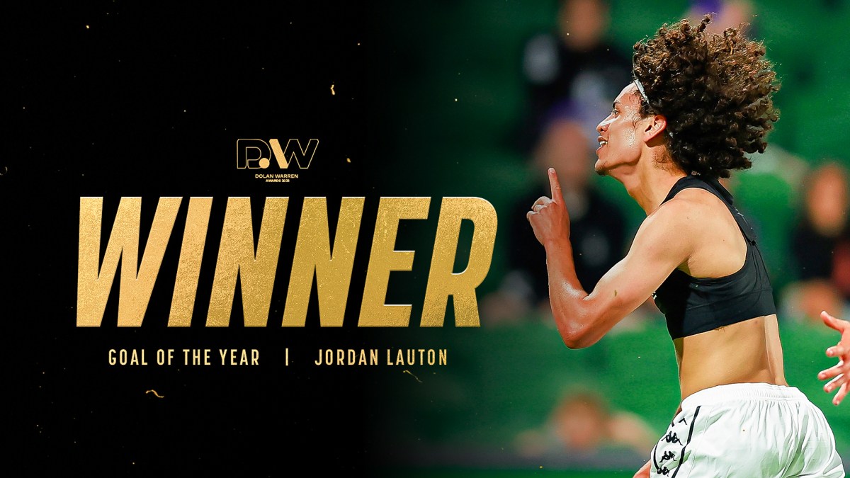 Western United star Jordan Lauton wins Goal of the Year award